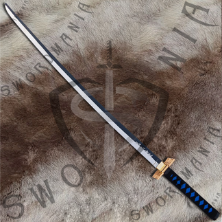 Demon Slayer Muichiro Tokito Nichirin Sword with Plaque and Scabbard ...
